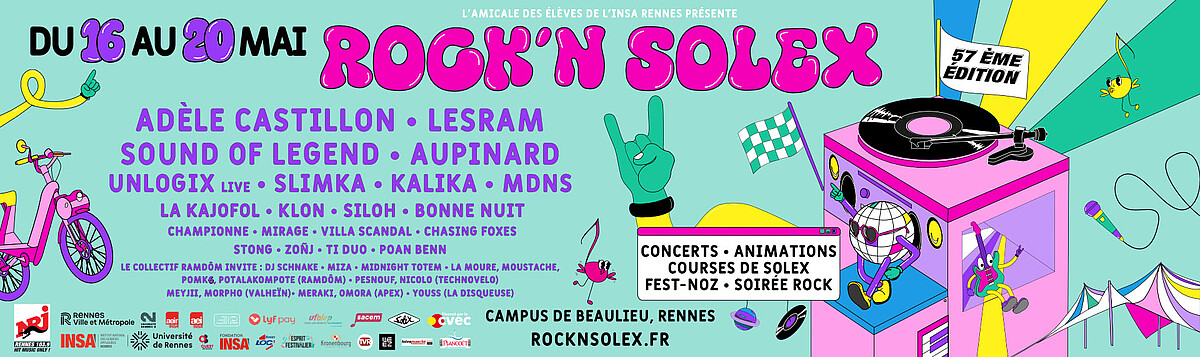Rock'n Solex 2024 - INSA Rennes