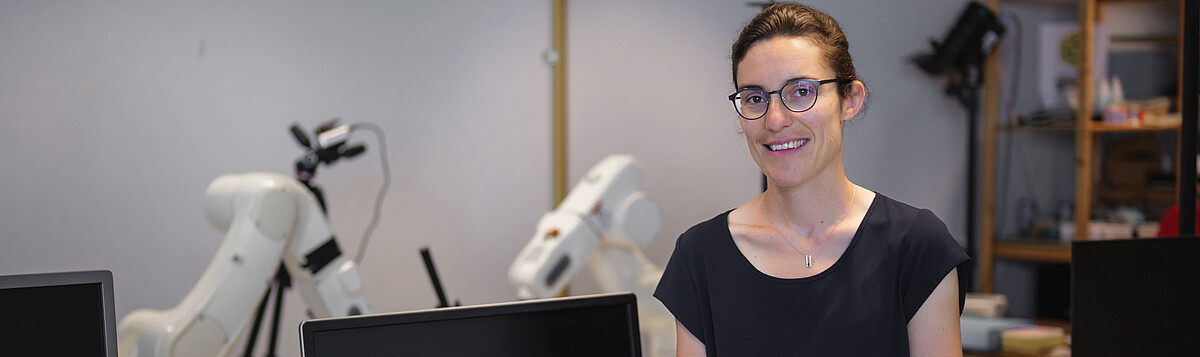 Maud Marchal : rendre la réalité virtuelle plus « tactile » - INSA Rennes